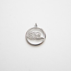 Gold Air Charms,18k Gold Filled Air Pendant,element Charm Bracelet ...