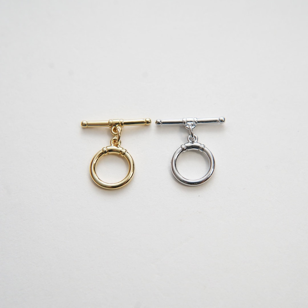 18K Gold Toggle Clasp, Gold OT Clasp Fancy Design OT Clasp Bulk Supply ...