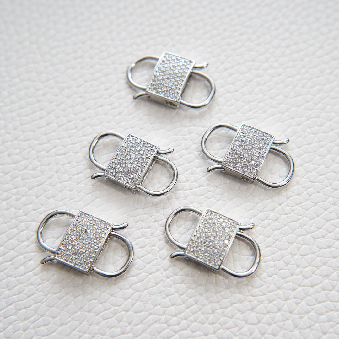 Silver Key Clasps,lobster Clasp Gold Lobster Claw for DIY Jewelry ...