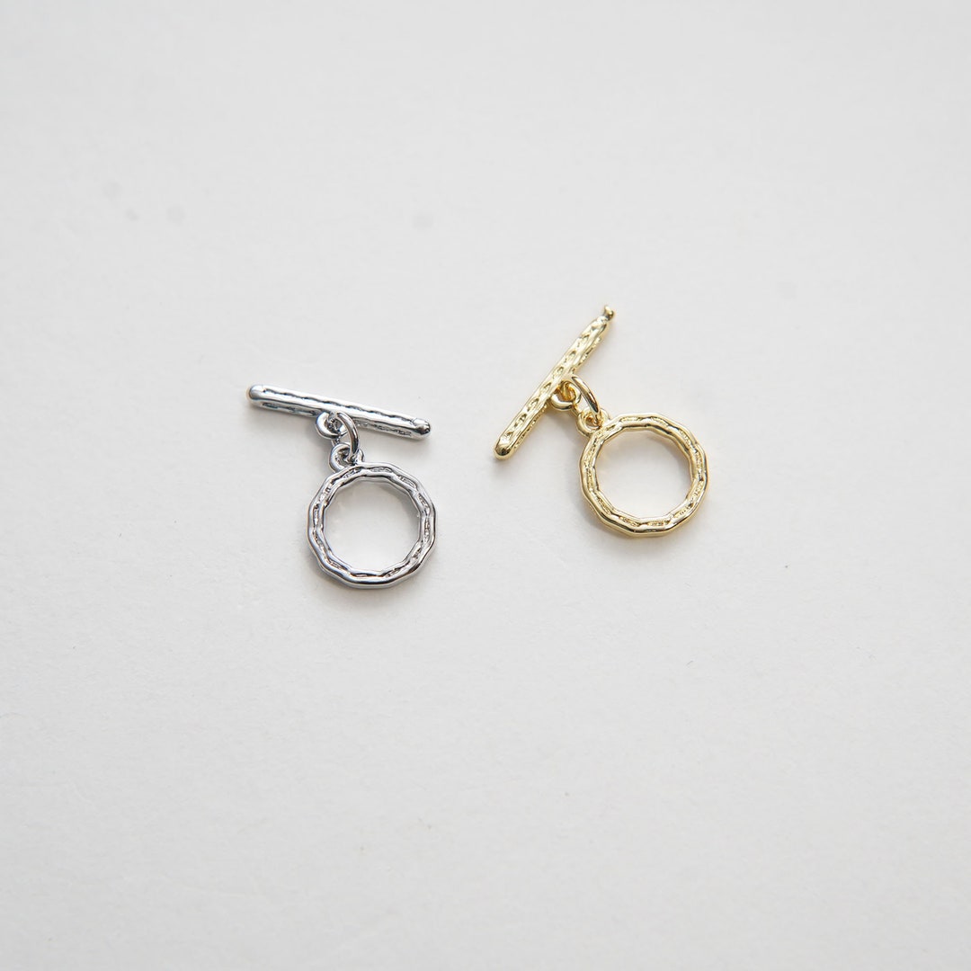 18K Gold Toggle Clasp, Gold OT Clasp Fancy Design OT Clasp Bulk Supply ...