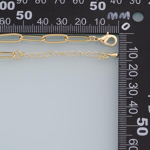 Gold Oval Chain,18k Gold Filled Oval for Necklace Bracelet DIY Jewelry ...