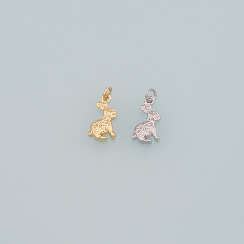 Bunny Gem Necklace - Etsy