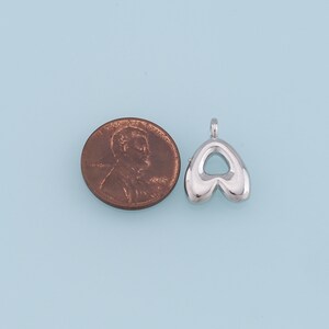 Gold Letter Charms,18k Gold Filled Letter Pendant,initial Charm ...