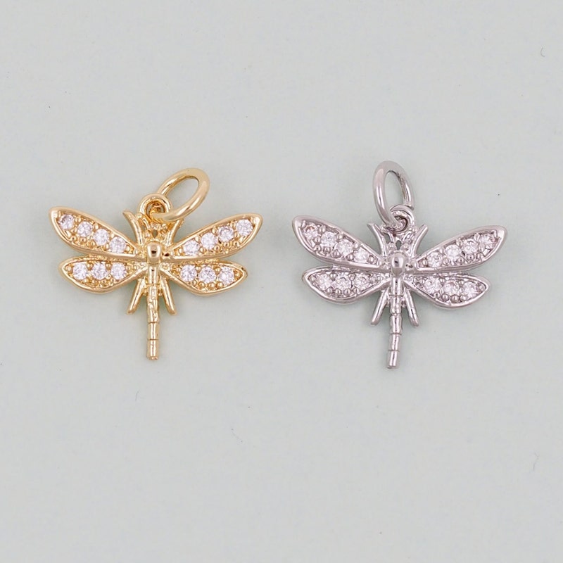 Dragonfly Charms - Etsy