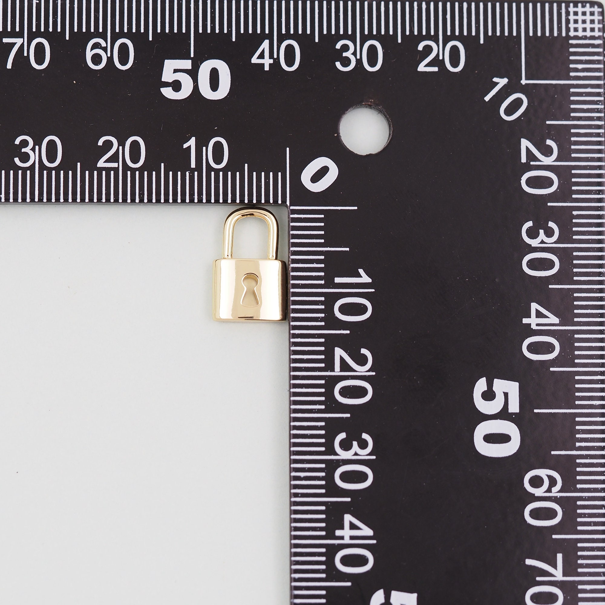 Gold Key Lock Charms,18k Gold Filled Key Pendant,lock Charm Bracelet ...