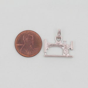 Gold Sewing Machine Charms,18k Gold Filled Sewing Machine Pendant ...