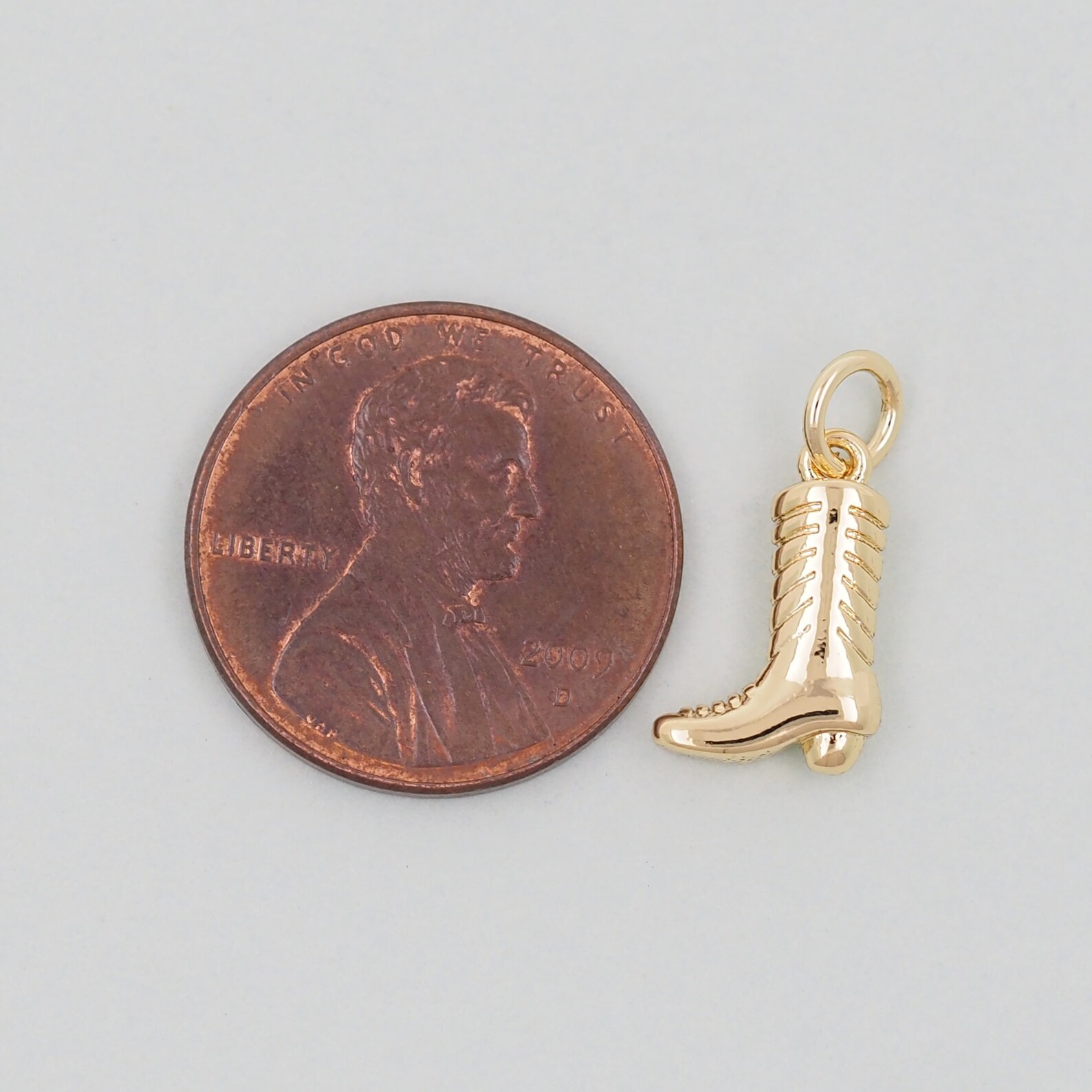 Gold Cowboy Boots Charms,18k Gold Filled Boots Pendant,boots Charm ...