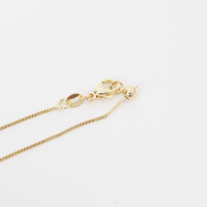 Gold Box Chain,18k Gold Filled Box for Necklace Bracelet DIY Jewelry ...