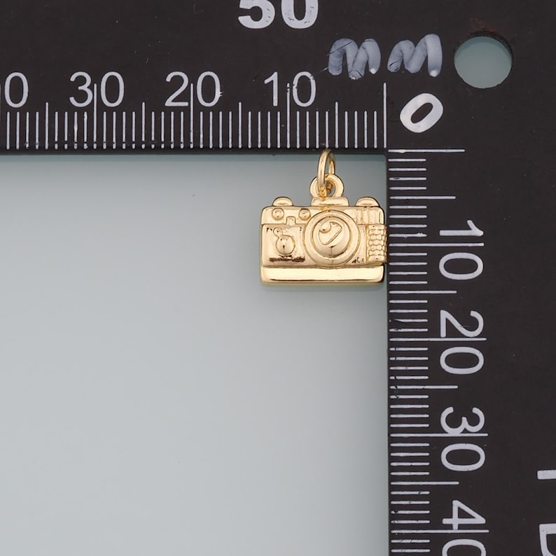 Gold Camera Charms,18k Gold Filled Camera Pendant,camera Charm Bracelet ...