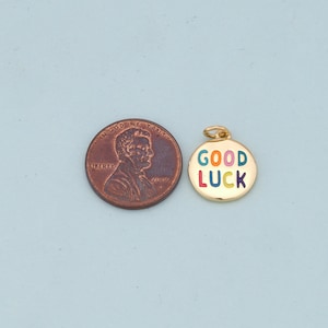 Gold Lucky Charms,18k Gold Filled Good Luck Pendant,luck Charm Bracelet ...