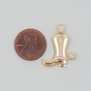 Gold Cowboy Boots Charms,18k Gold Filled Boots Pendant,boots Charm ...