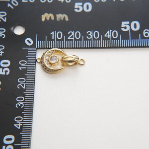 Gold Necklace Connector,18k Gold Filled Connector for DIY Jewelry ...