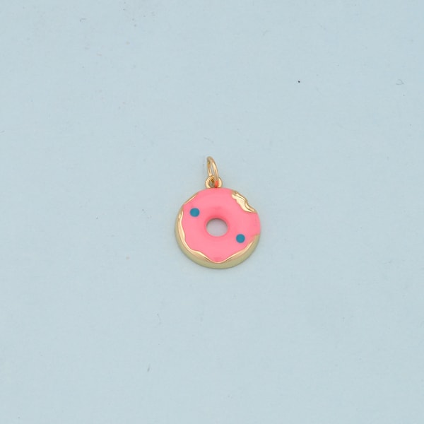 Donut Pendant - Etsy