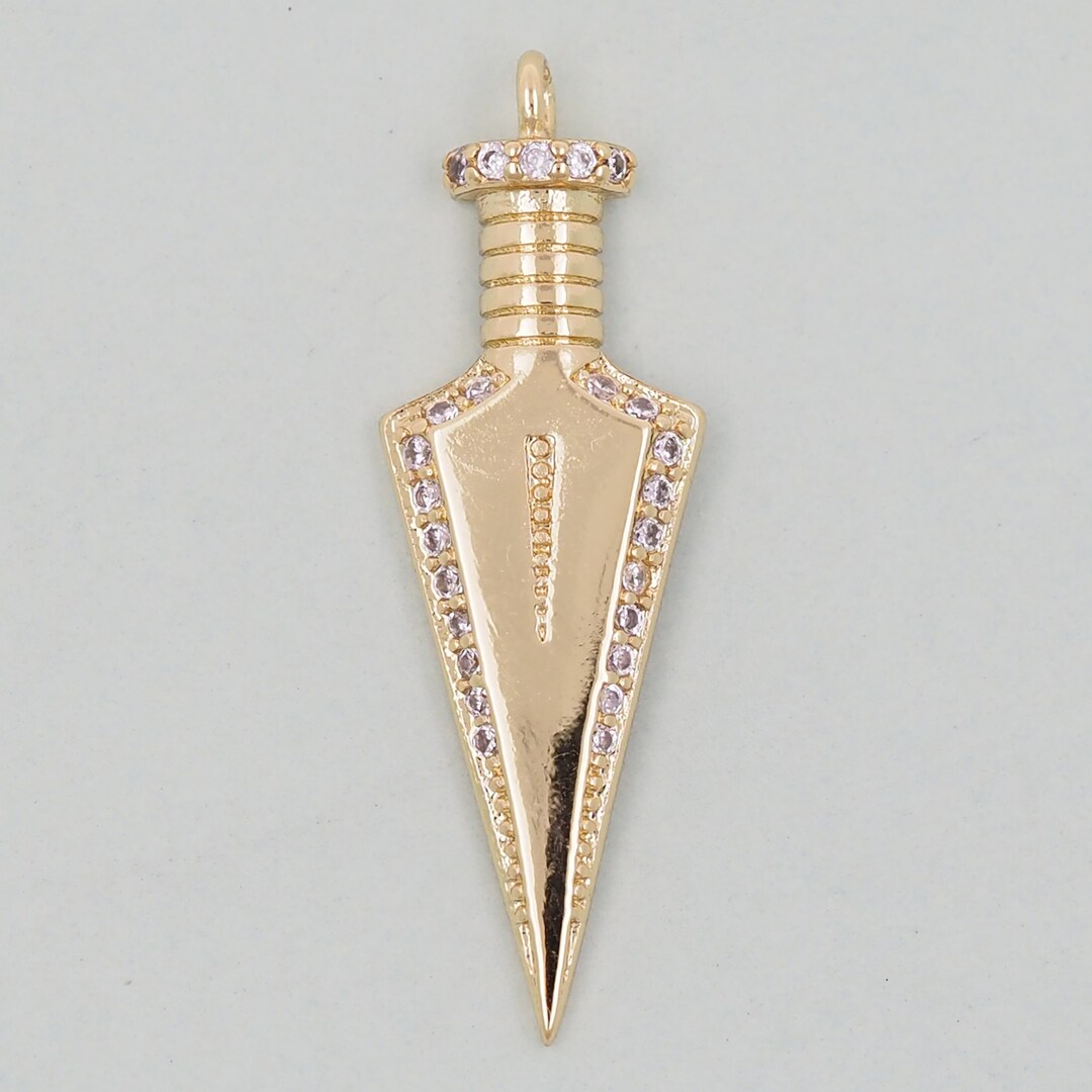 Gold Arrow Charms,18k Gold Filled Arrow Pendant,arrow Charm Bracelet ...