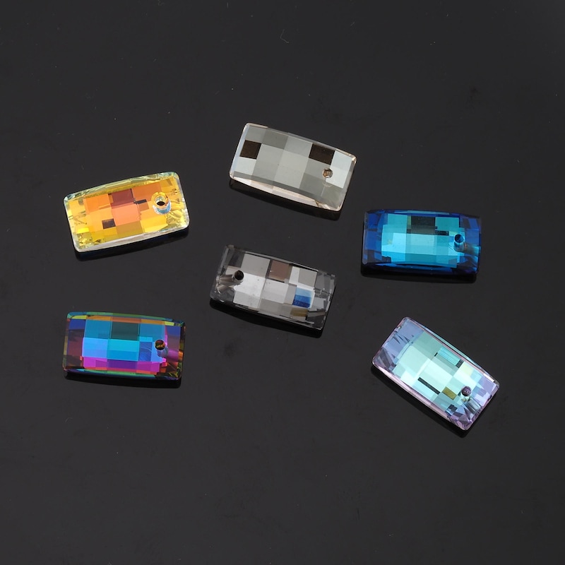 Rectangle Crystal - Etsy