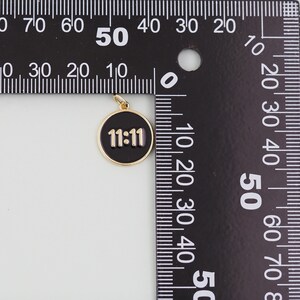 Gold 11:11 Charms,18k Gold Filled Angel Numbers Pendant,angel Numbers ...
