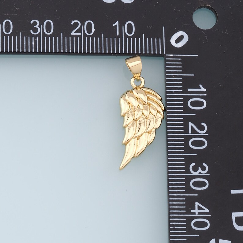 Gold Wings Charms,18k Gold Filled Wings Pendant,angel Wings Charm ...