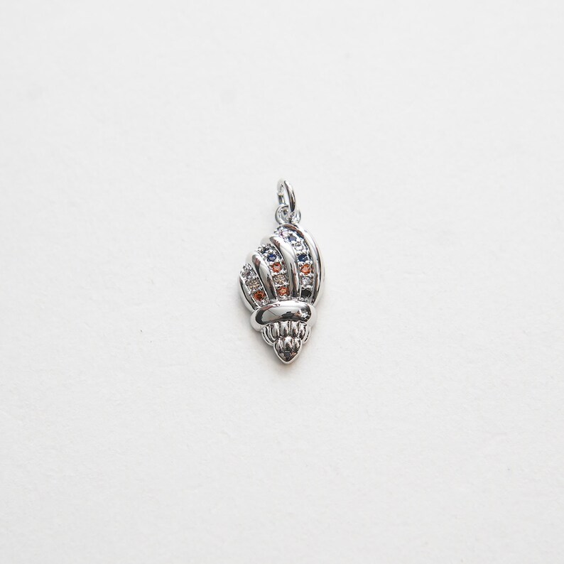 Gold Conch Charms,18k Gold Filled Conch Shell Pendant,silver Conch ...