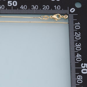 Gold Box Chain,18k Gold Filled Box for Necklace Bracelet DIY Jewelry ...