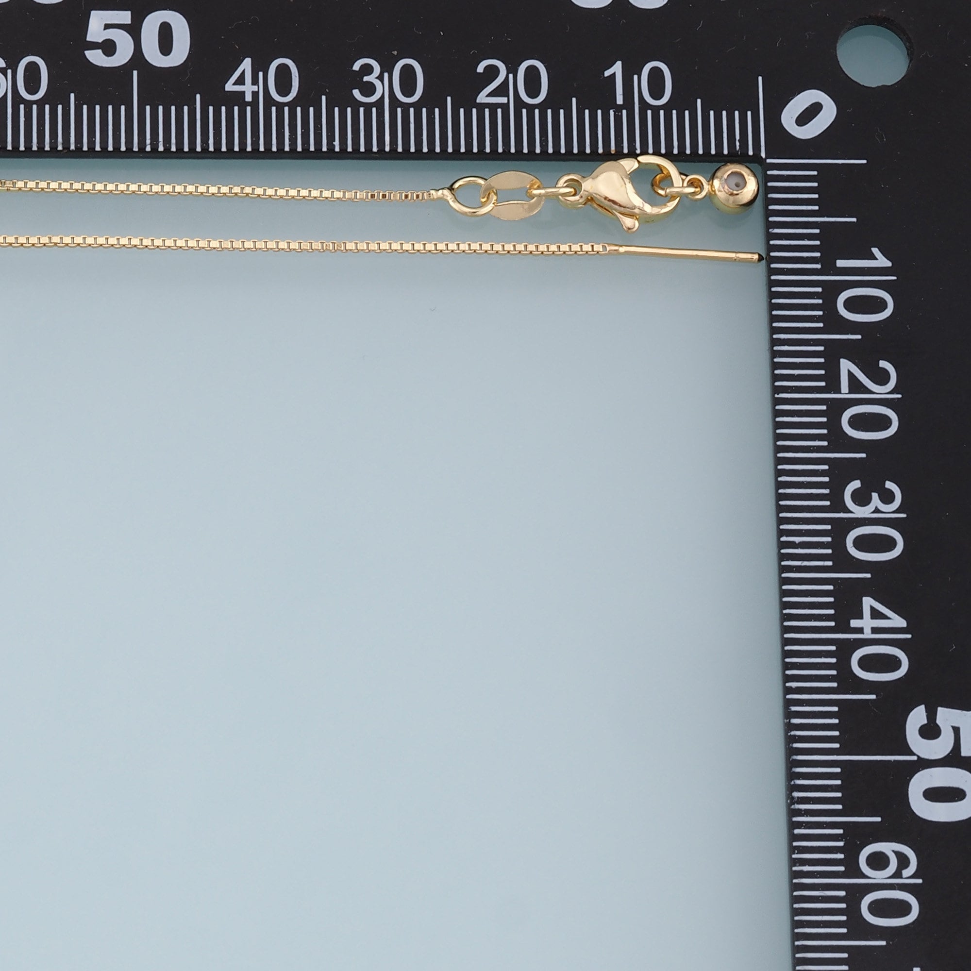 Gold Box Chain,18k Gold Filled Box for Necklace Bracelet DIY Jewelry ...