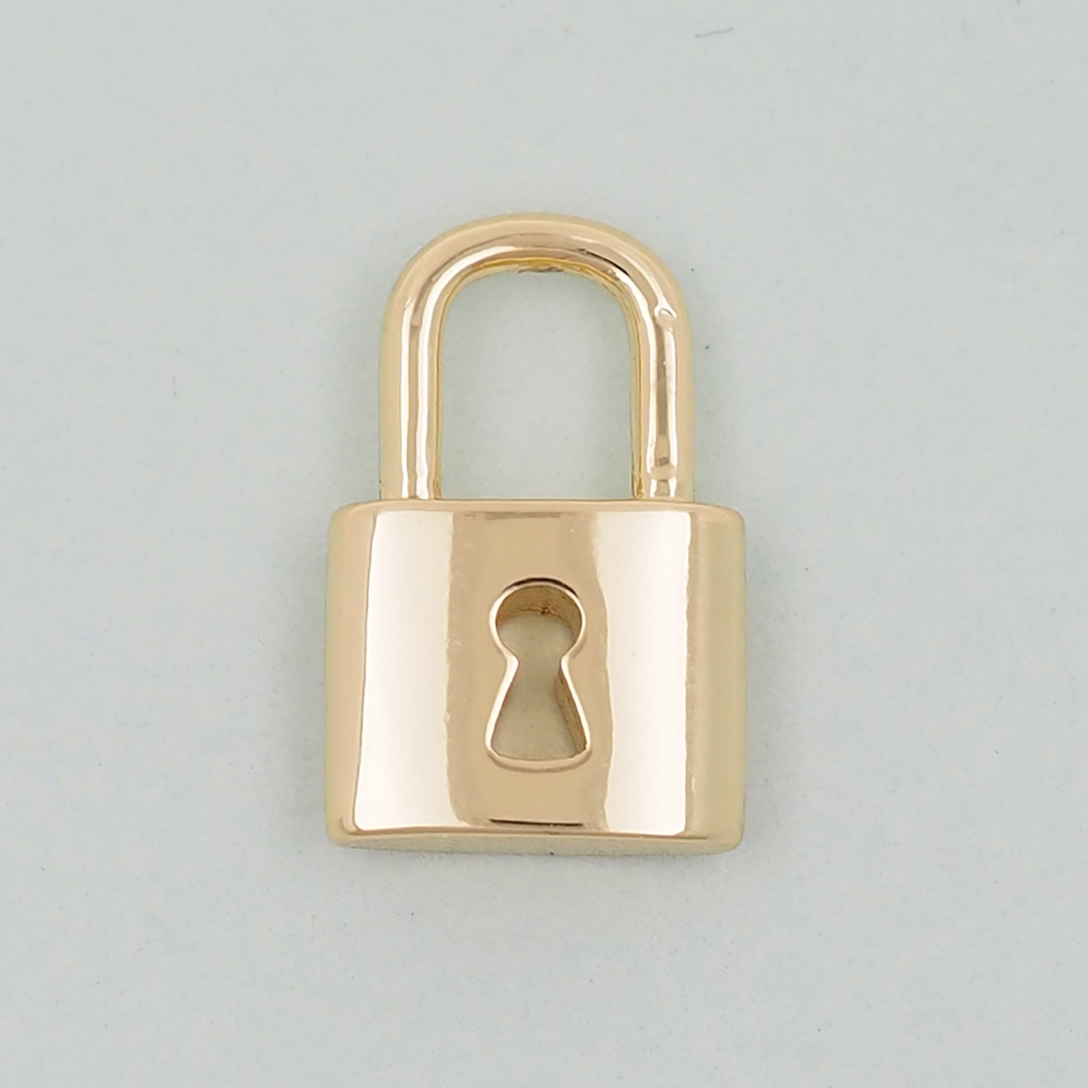 Gold Key Lock Charms,18k Gold Filled Key Pendant,lock Charm Bracelet ...