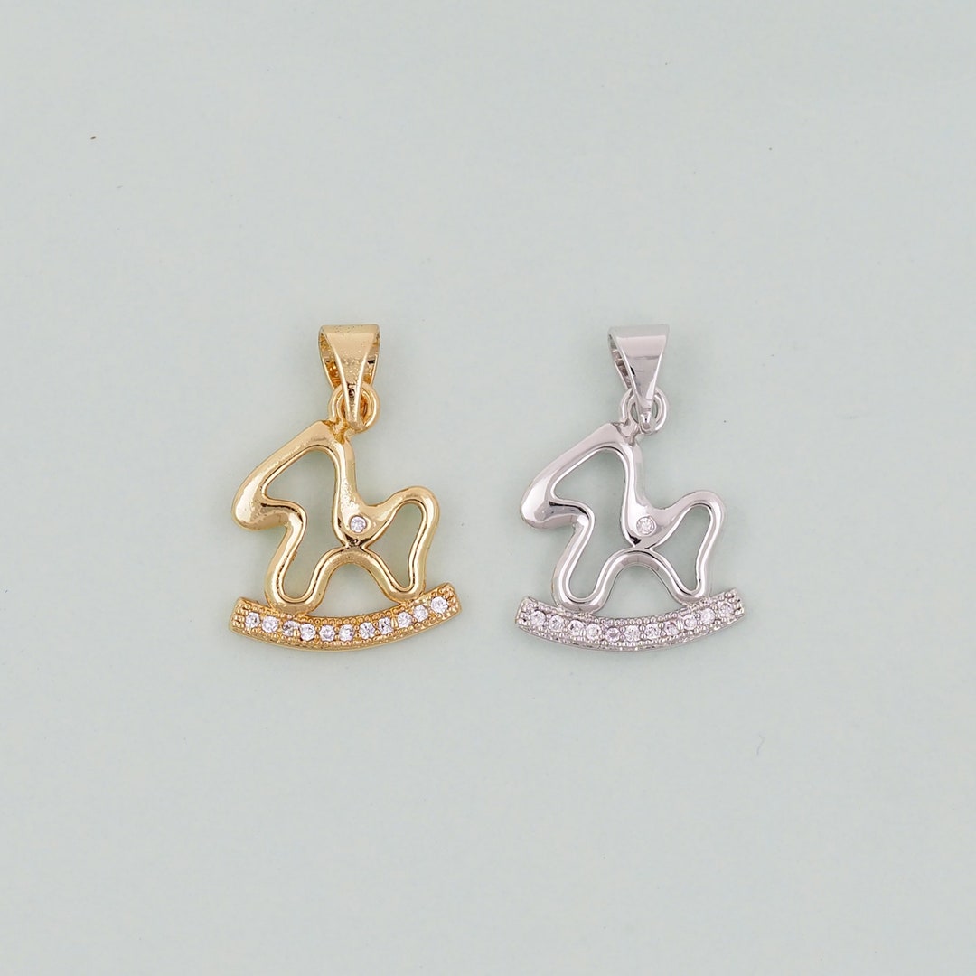 Gold Trojan Horse Charms,18k Gold Filled Trojan Horse Pendant,trojan ...