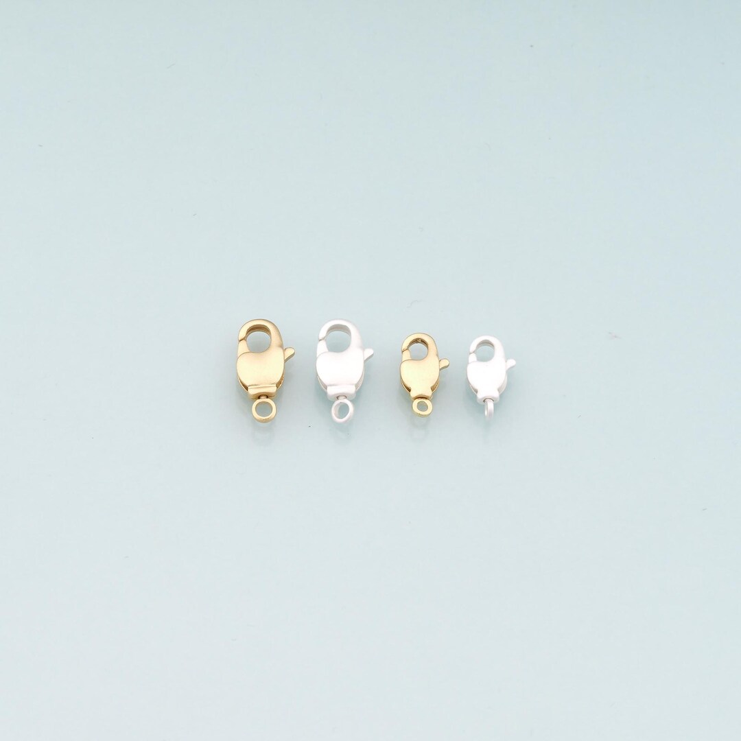 Gold Clasp,18k Gold Filled Lobster Clasp Gold Lobster Claw for DIY ...