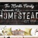 Custom Homestead Sign, Family Homestead Sign, Rustic Homestead Sign ...