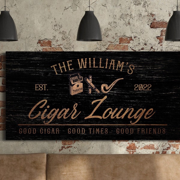Cigar Room - Etsy