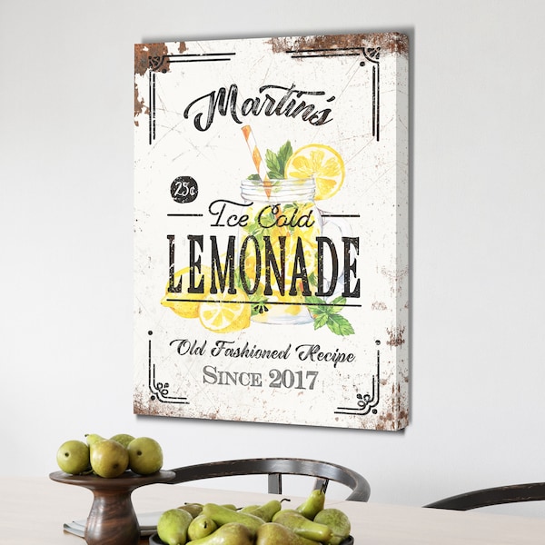 Lemonade Bar Sign - Etsy