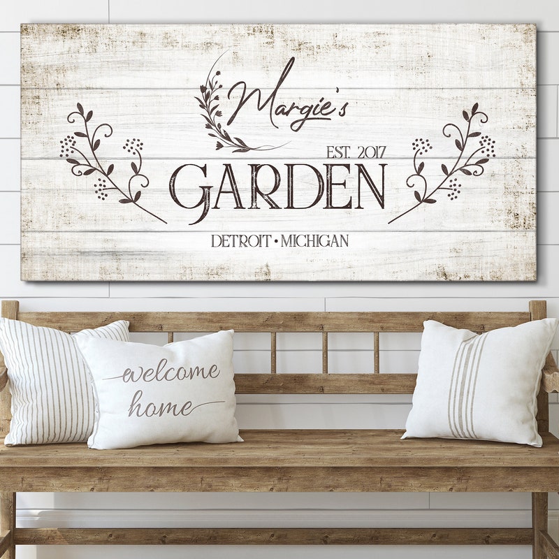 Weathered Wood Sign - Etsy