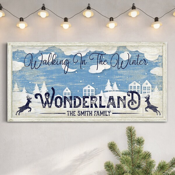 Winter Wonderland Sign - Etsy