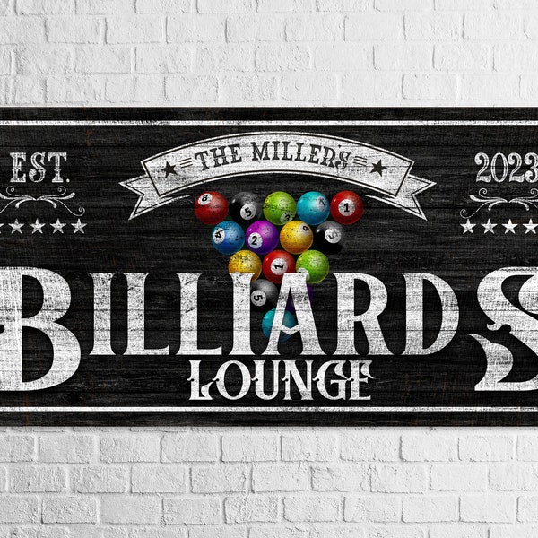Billiards Room Decor - Etsy