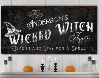 Wicked Witch Inn Sign - Etsy
