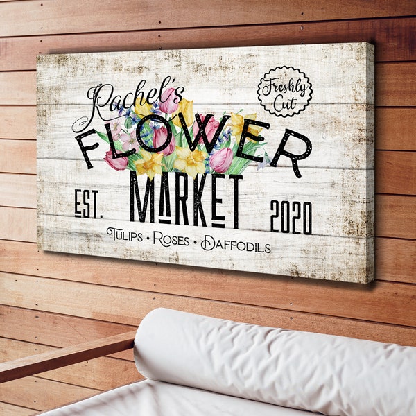 Flower Shop Sign - Etsy