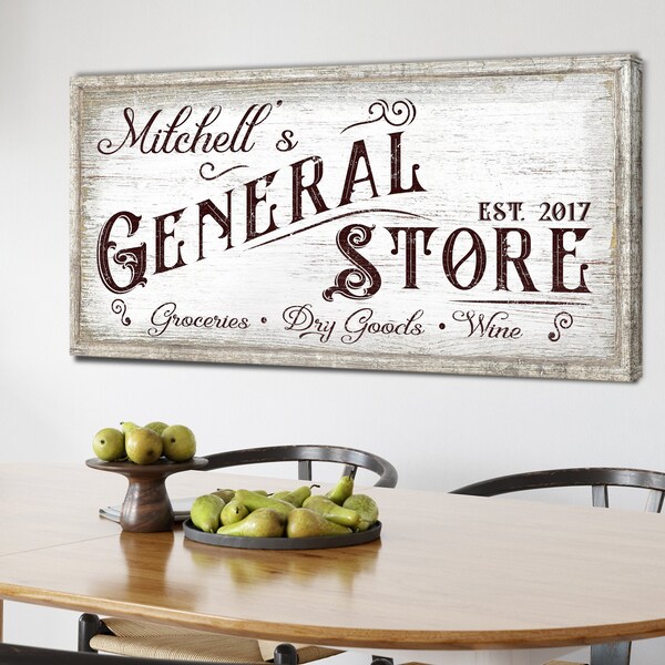 General Store Sign - Etsy
