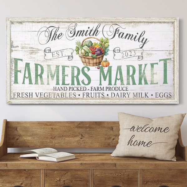 Farmers Market Sign - Etsy