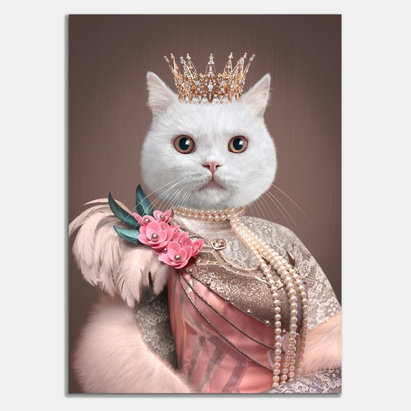 Queen Cat - Etsy