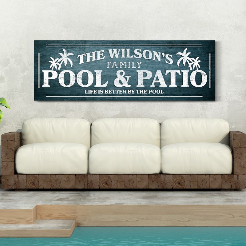 Pool Deck Signs - Etsy