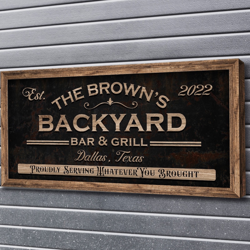 Custom Outdoor Sign - Etsy