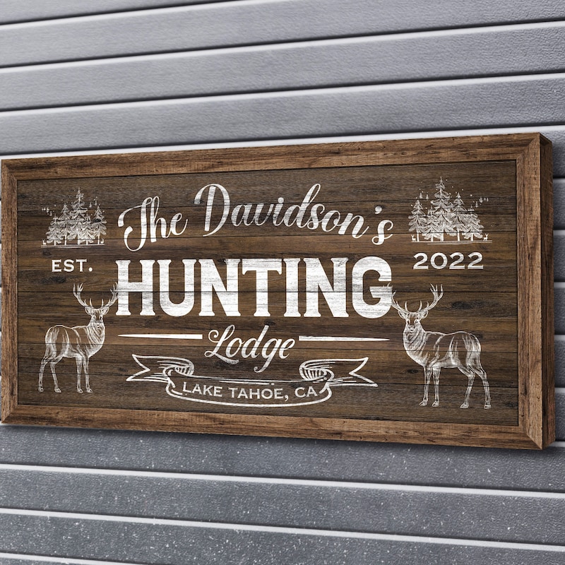 Hunting Signs - Etsy
