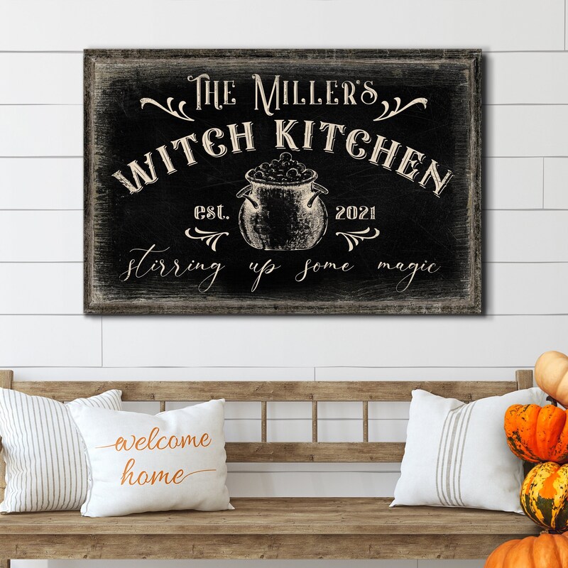 Kitchen Witch Sign - Etsy