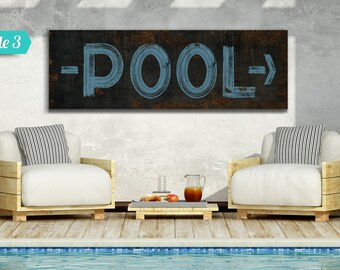 Life is Better at the Pool Sign Outdoor Pool Sign Poolside - Etsy