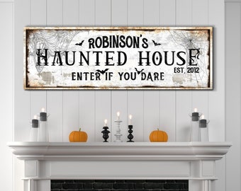 Spooky Enter Sign | Etsy