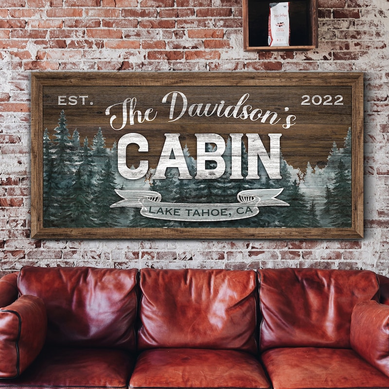 Cabin Signs - Etsy