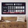 Personalized Baseball Scoreboard Sign, Game Room Wall Decor, Sports ...