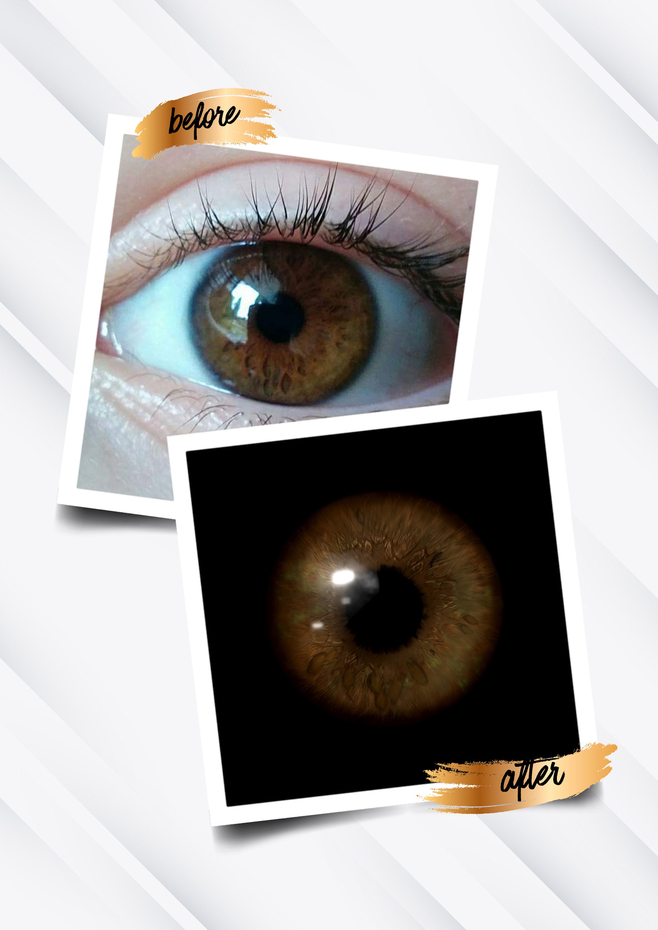 Custom Eye Canvas Your Eyes Wallart Digital Illustrated | Etsy