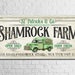 Shamrock Farm Sign, St. Patrick's Day Sign, Retro Farmers Wall Art ...