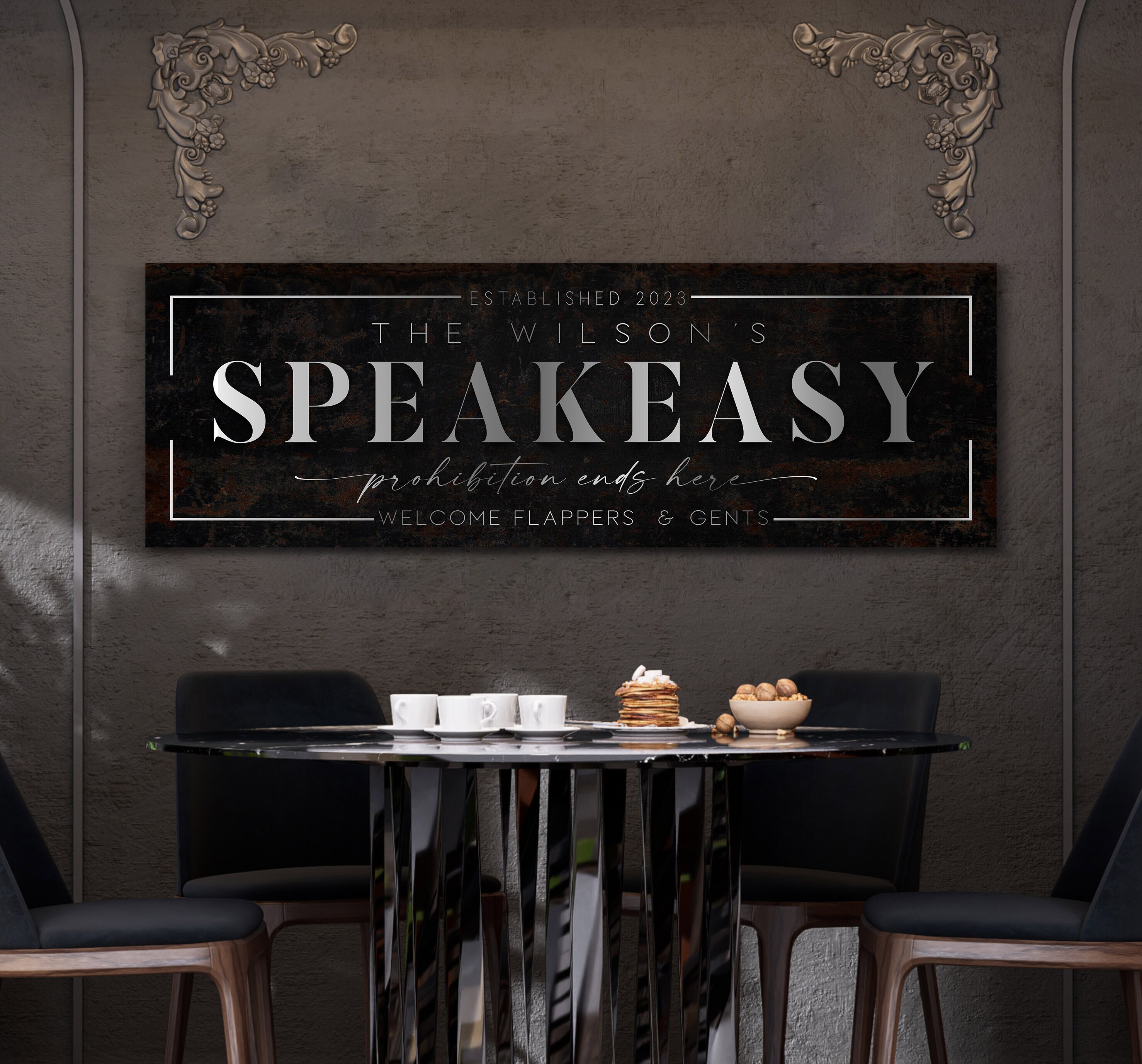 Vintage Speakeasy Sign