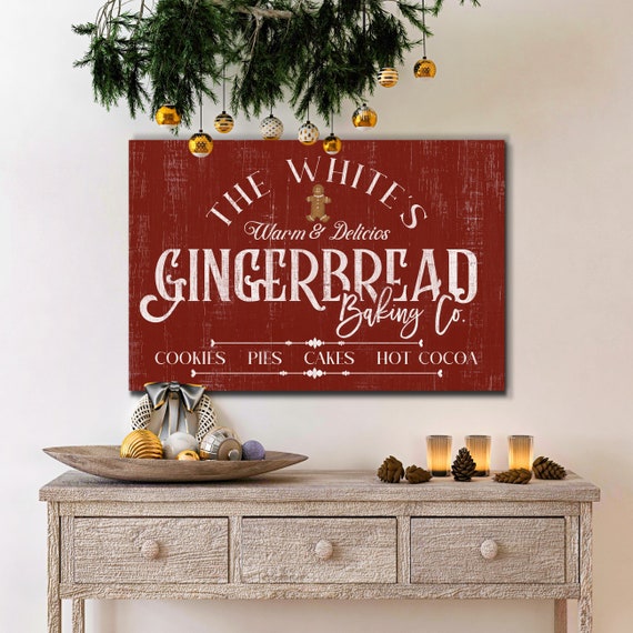 Gingerbread Kitchen Wall Decoration